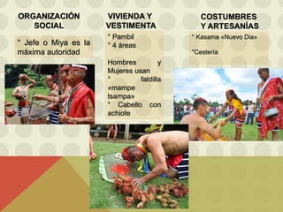 ETNIAS ZAPAROS, CHACHI O CAYAPAS, TSACHILA Y SIONA | PPTX