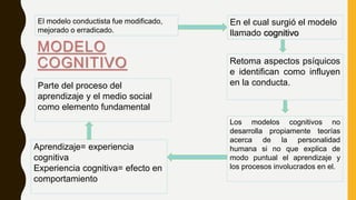 MODELOS COGNITIVOS | PPTX