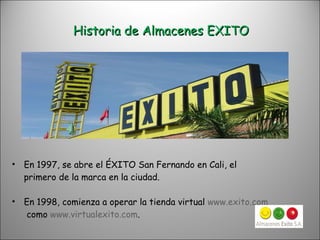 Almacenes exito y ley | PPT