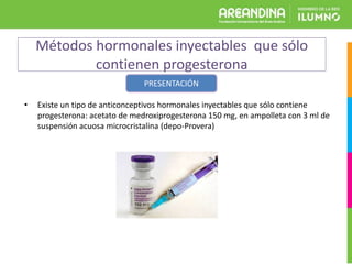 Exposicion anticonceptivos | PPTX