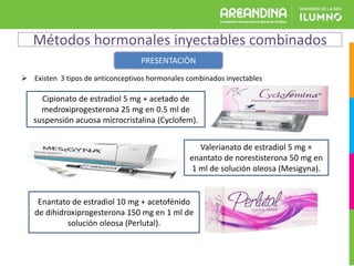 Exposicion anticonceptivos | PPTX