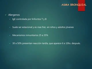 asma en el ser humano | PPTX