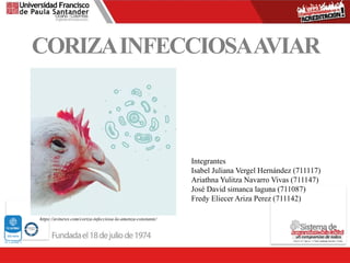 EXPOSICION ENFERMEDAD CORIZA AVIAR EN AVES | PPTX