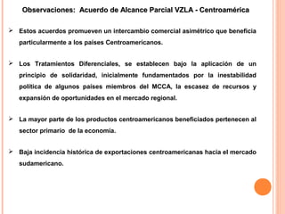 ACUERDO DE ALCANCE PARCIAL VENEZUELA - CENTROAMERICA | PPT