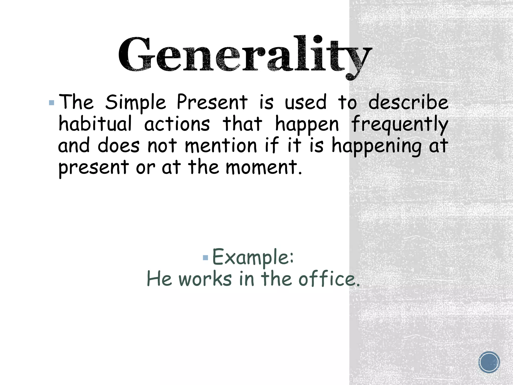 simple present / presente simple | PPTX