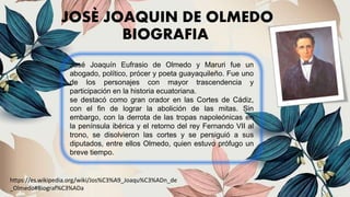 EXPOSICION DE JOSÈ JOAQUIEN DE OLMEDO.pptx