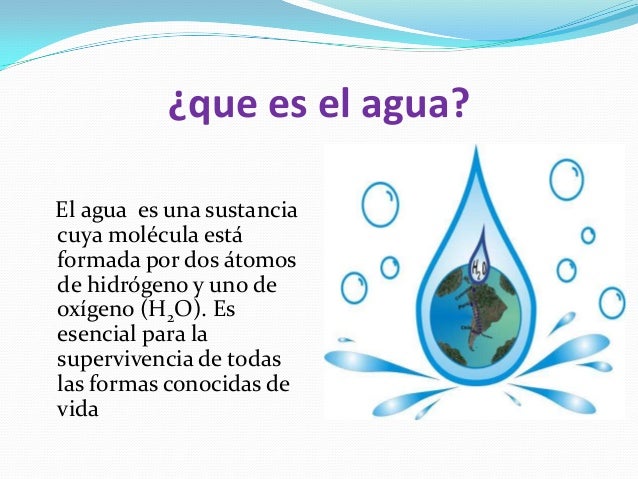 Exposicion del agua
