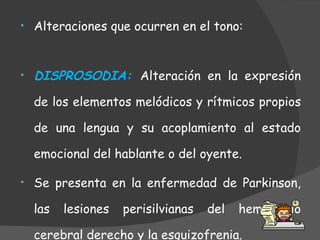 Lenguaje verbal y sus alteraciones | PPT