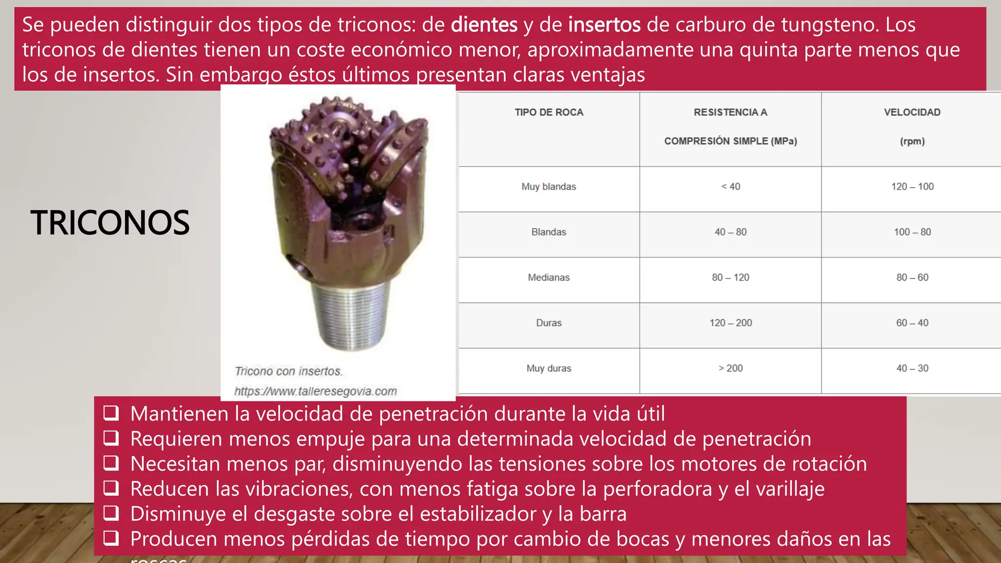 ACEROS DE PERFORACION, CARACTERISTICAS Y FICHAS TECNICAS.pptx