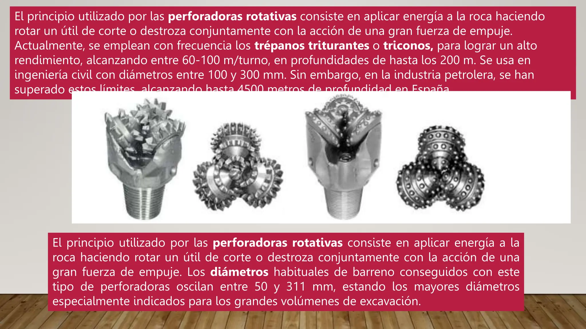 ACEROS DE PERFORACION, CARACTERISTICAS Y FICHAS TECNICAS.pptx