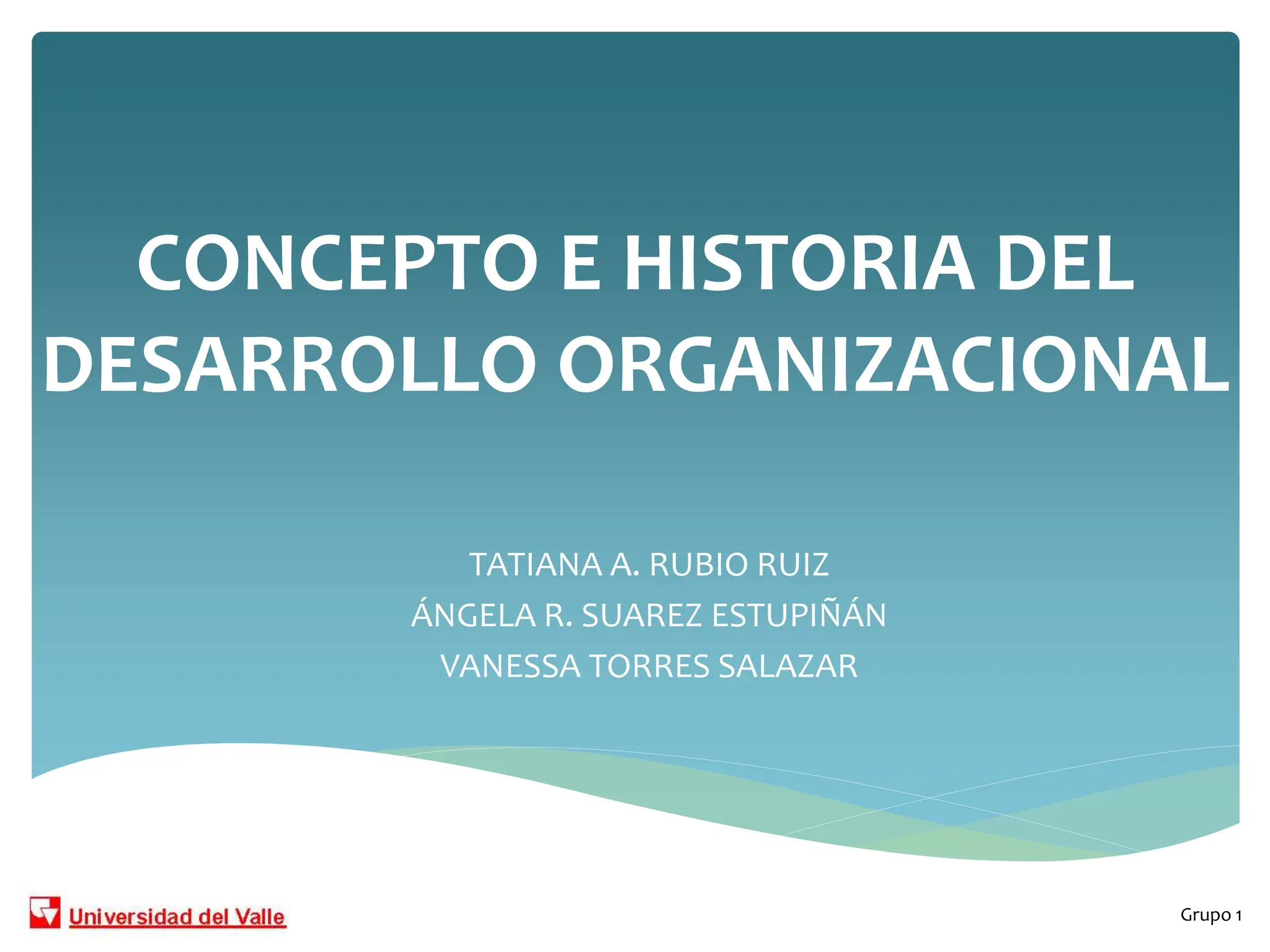 Presentación Del Desarrollo Organizacional Pptx