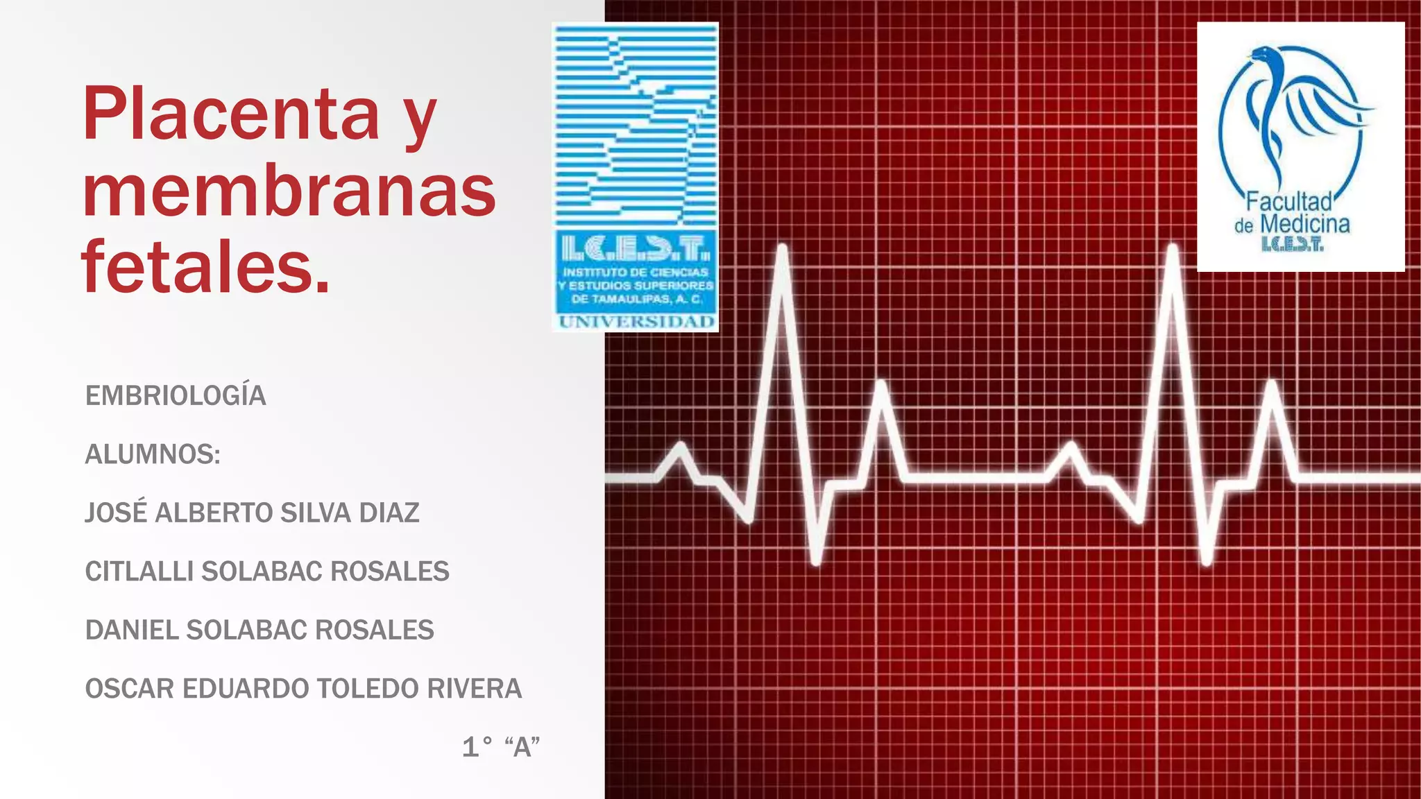 Placenta Y Membranas Fetales Ppt