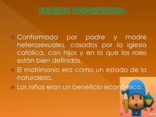 Estructura Familiar Tradicional Mexicana