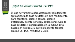 Exposicion fox pro | PDF