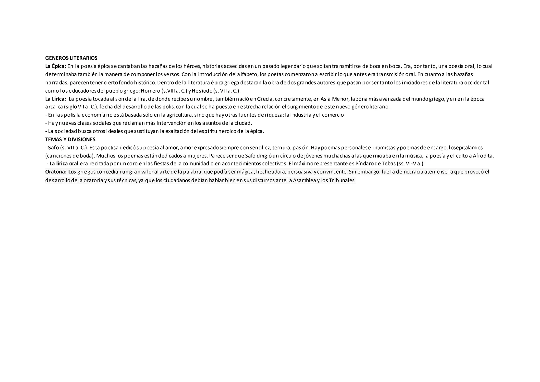 Exposicion generos literarios | PPT