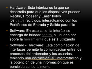 Exposicion interface | PPTX