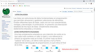 Estructura de datos programacion internos | PPTX