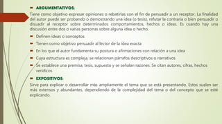 TIPOS DE PÁRRAFOS Iván López | PPTX