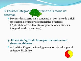 TEORIA DE SISTEMAS Y ENFOQUE SISTEMICO | PPT