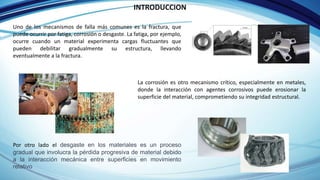 EXPOSICION MECANISMO DE FALLA POR FATIGA, CORROSION Y DESGASTE.ppt
