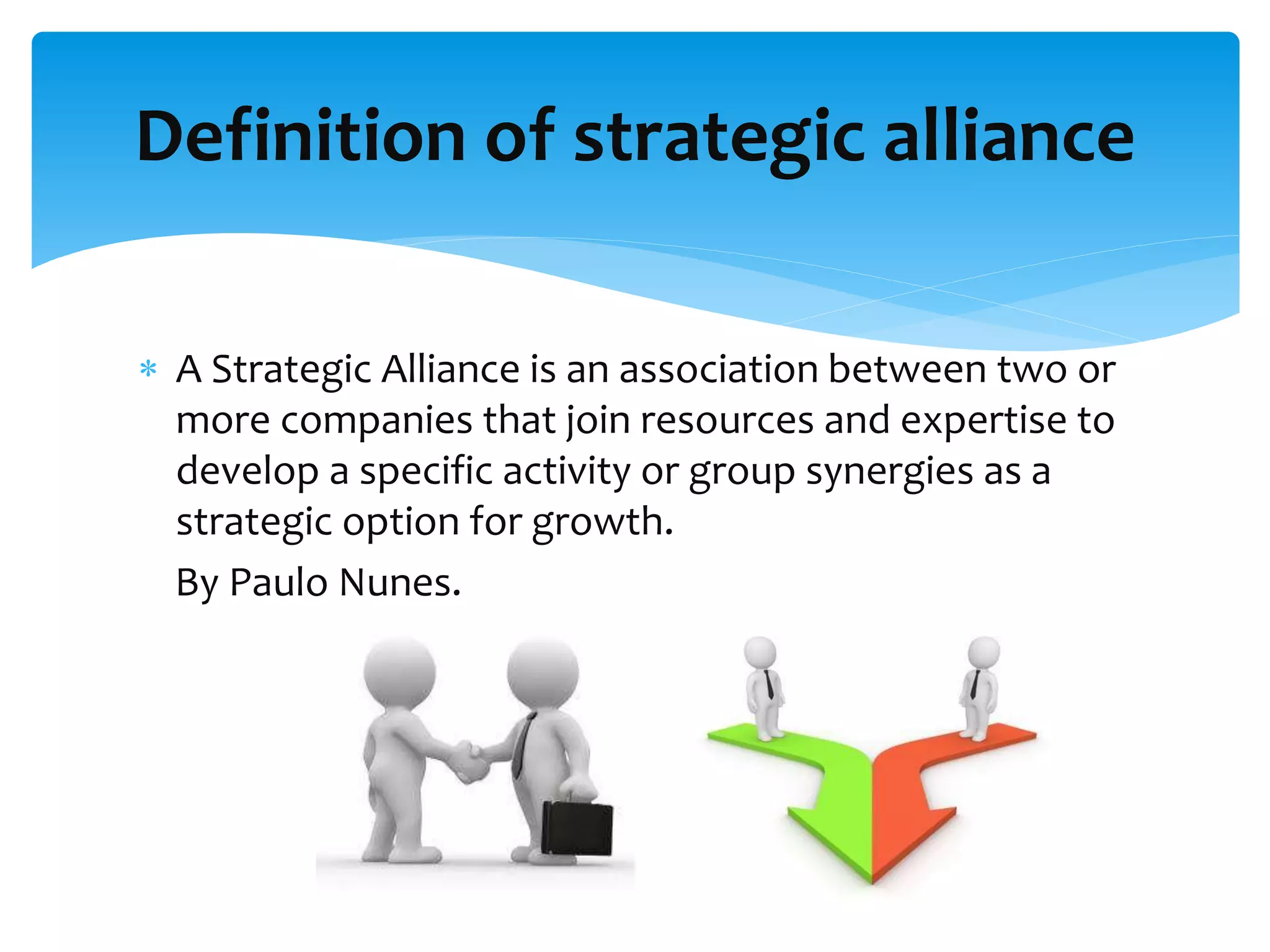 Strategic Alliance | PPTX
