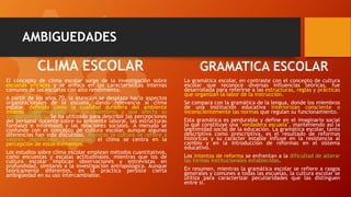 EXPOSICION culturas escolares y su importancia en la practica e ...