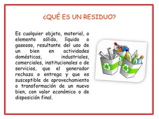 Exposicion residuos | PPTX