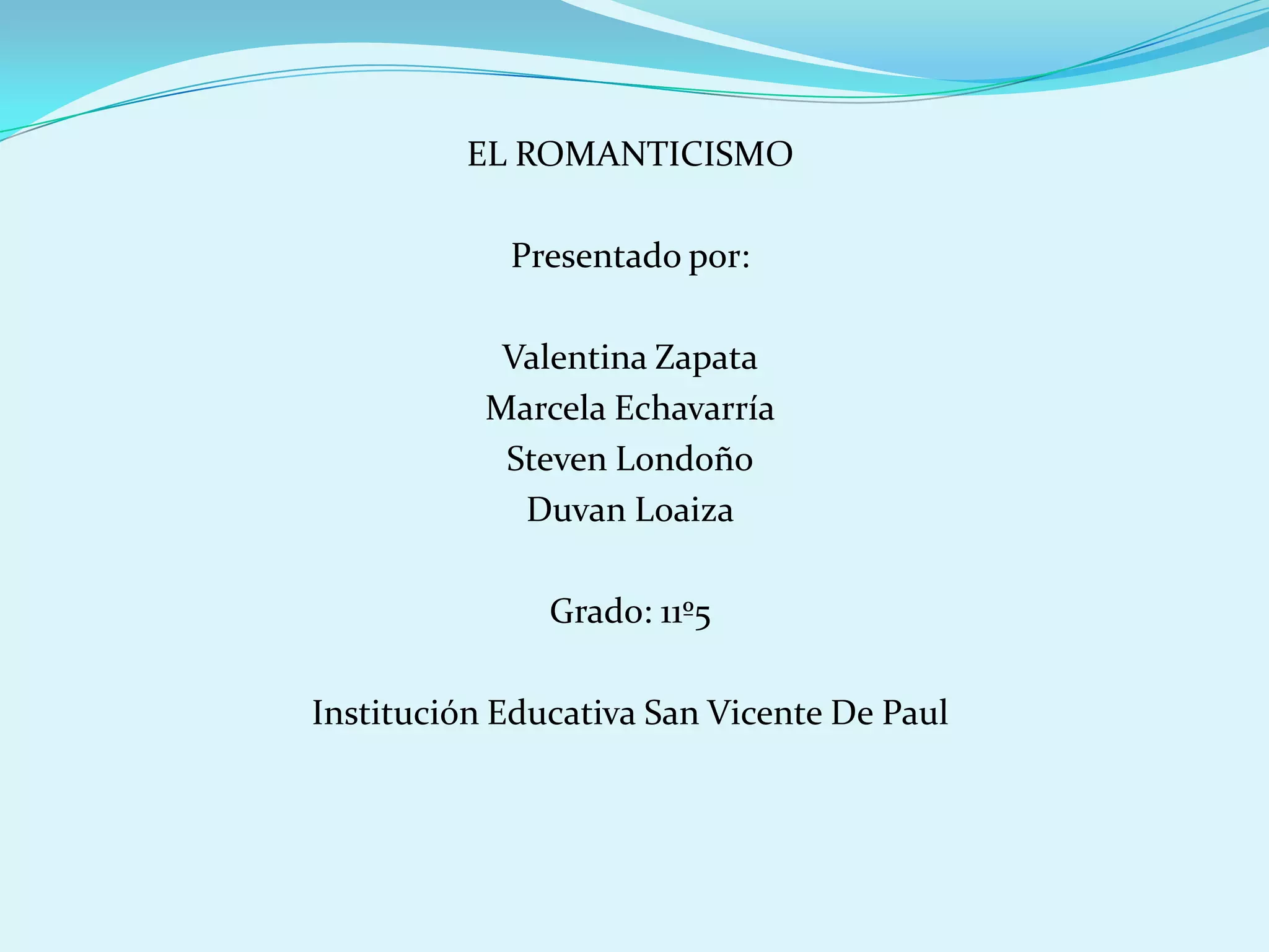 Exposicion romanticismo | PPTX