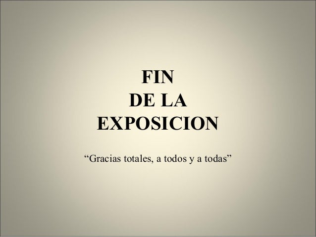 Exposicion trabajo de investigacion