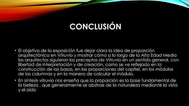 exposicion vitruvio.pptx r g gerg tget | PPT