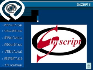 Expo Simscript | PPT