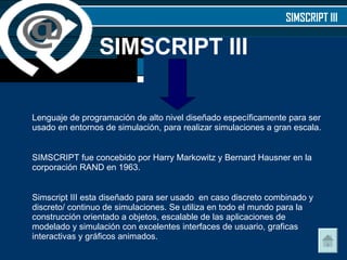 Expo Simscript | PPT