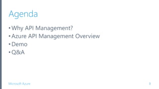 Exposing services with Azure API Management | PPT