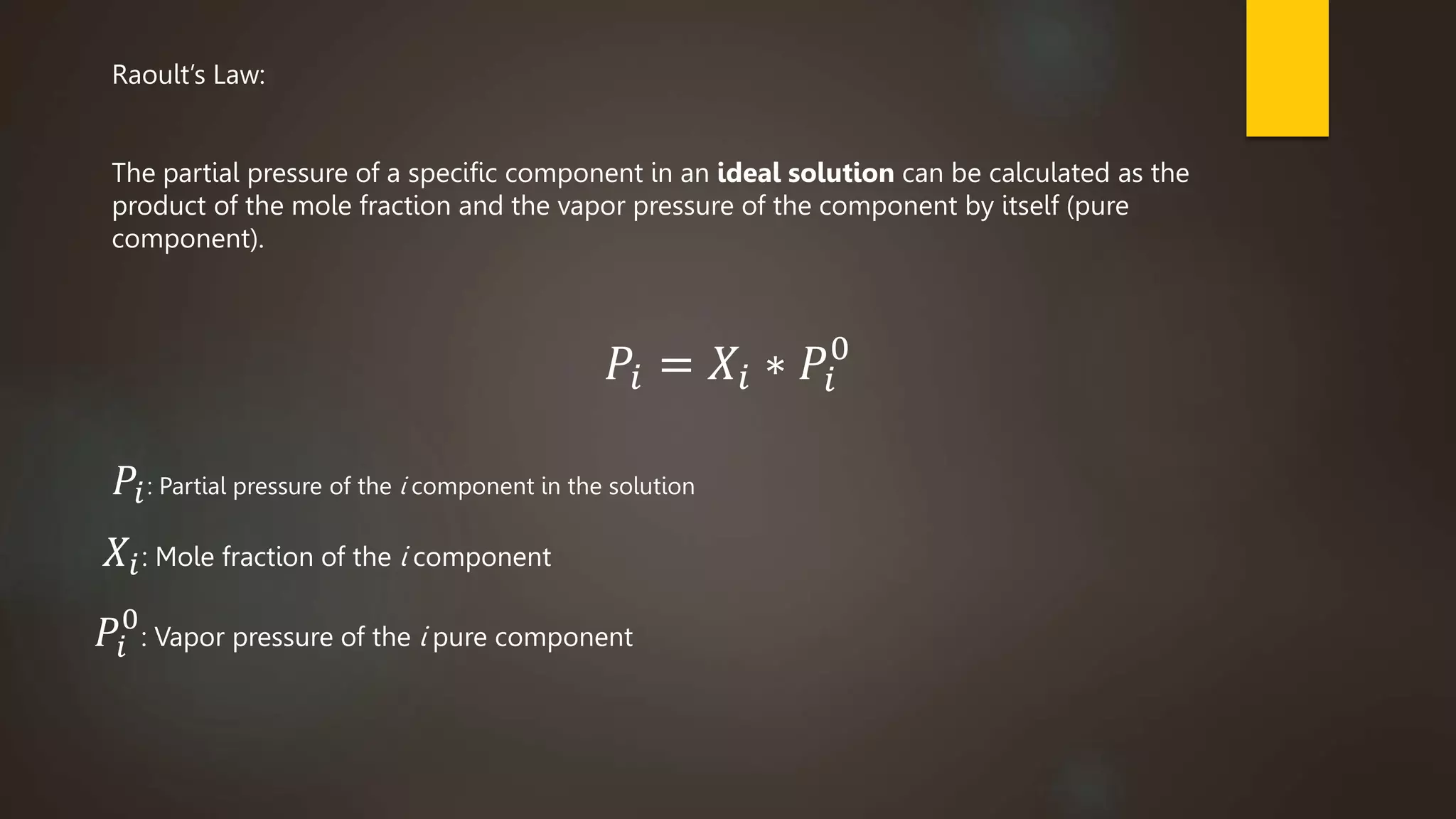 Raoult's law excercises | PPT