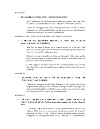 Expositional preaching 19 outline | RTF