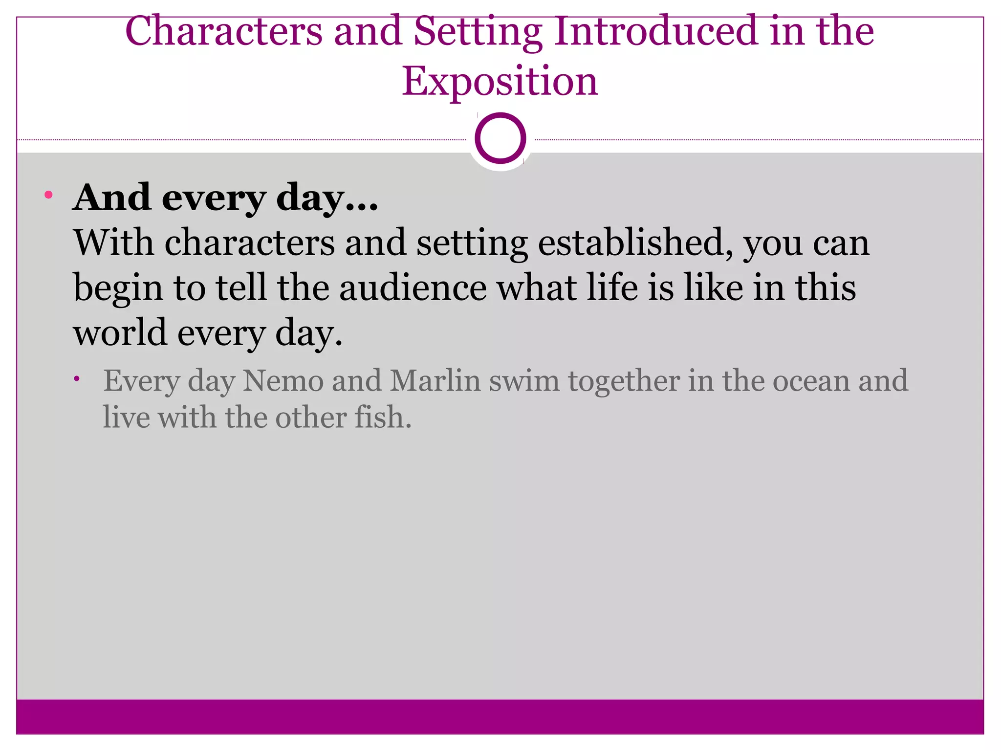 Exposition of a Story | PPT