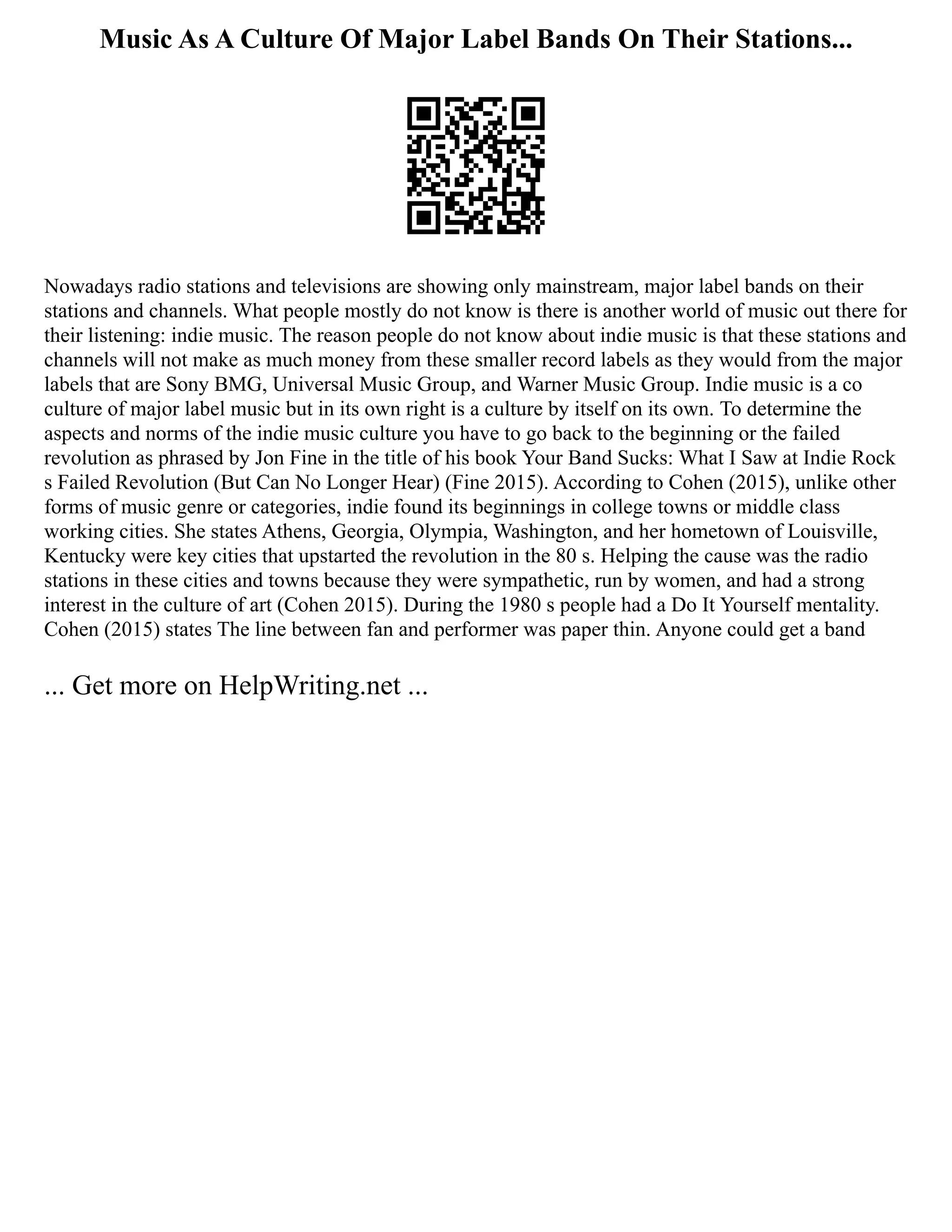 Exposition Text Example - Explanation - Writing Styles | PDF