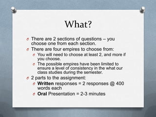 Expository Assignment | PPT
