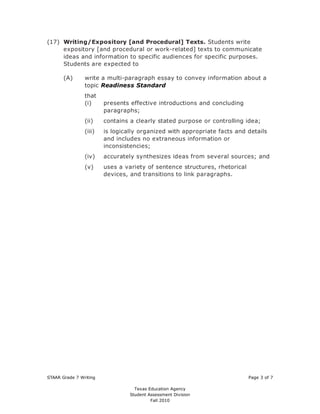 Expository essay teks | PDF