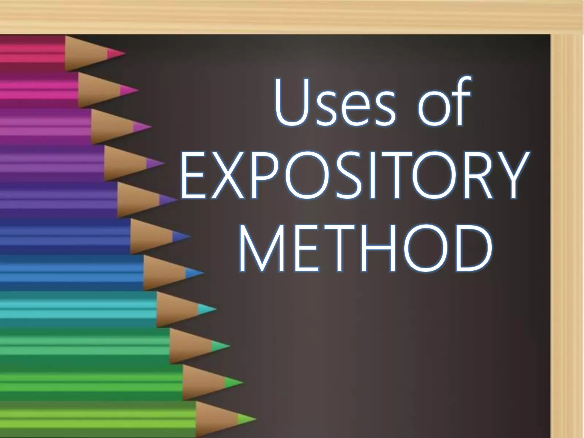 Expository Method of Teaching | PPTX