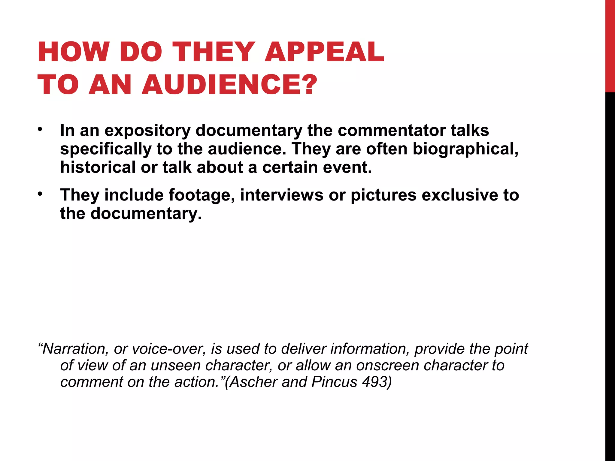 Expository Documentary | PPT