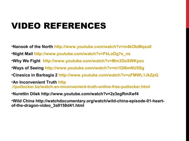 Expository Documentary | PPT | Documentary | Genres