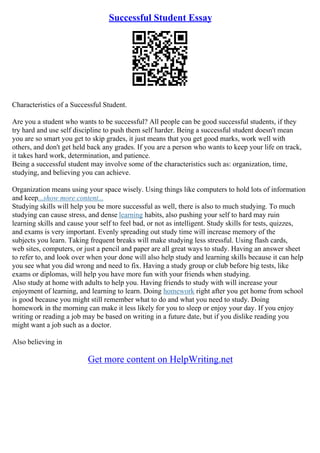 Expository Essay Characteristics | PDF