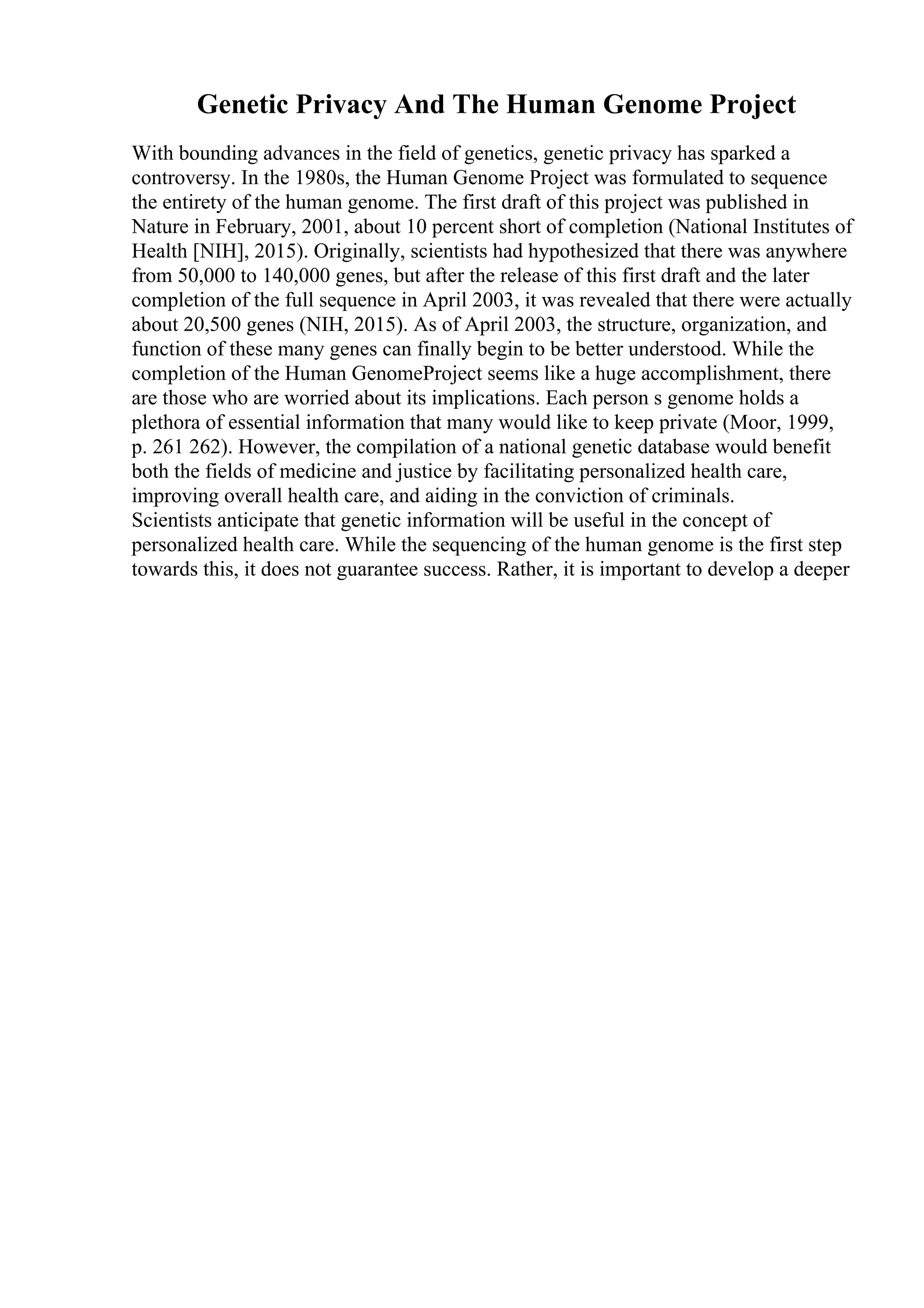 Expository Essay Introduction Examples | PDF