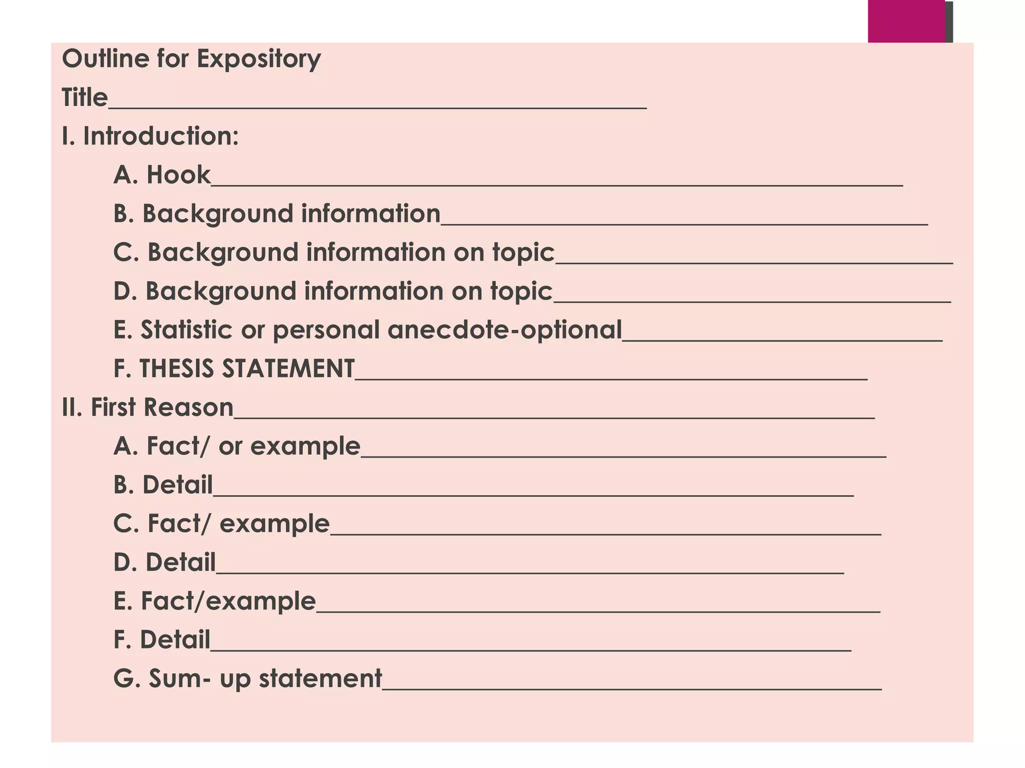 Expository Essay PowerPoint_russellrodrigo | PPT