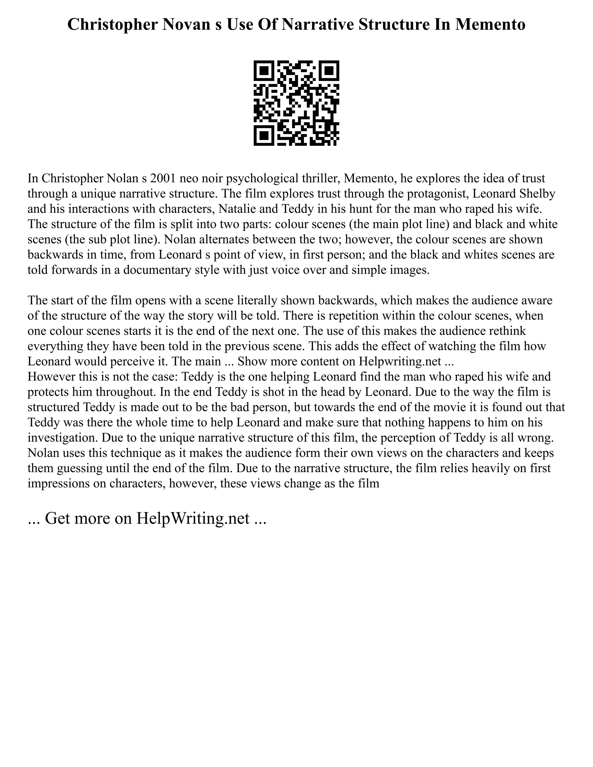 Expository Essay Reflective Report Introduction Example | PDF