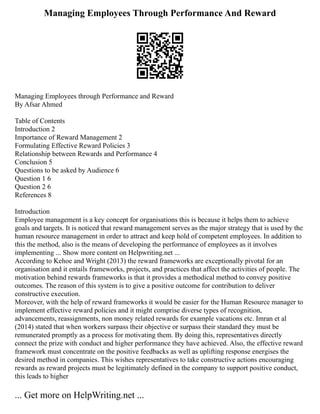 Expository Essay Reflective Report Introduction Example | PDF