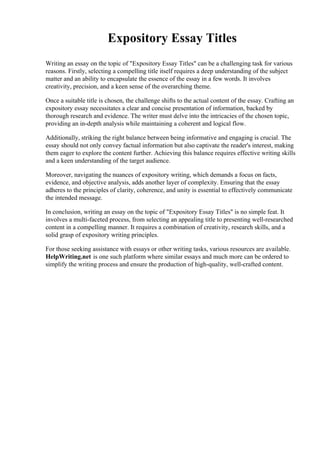 Expository Essay Titles.pdf