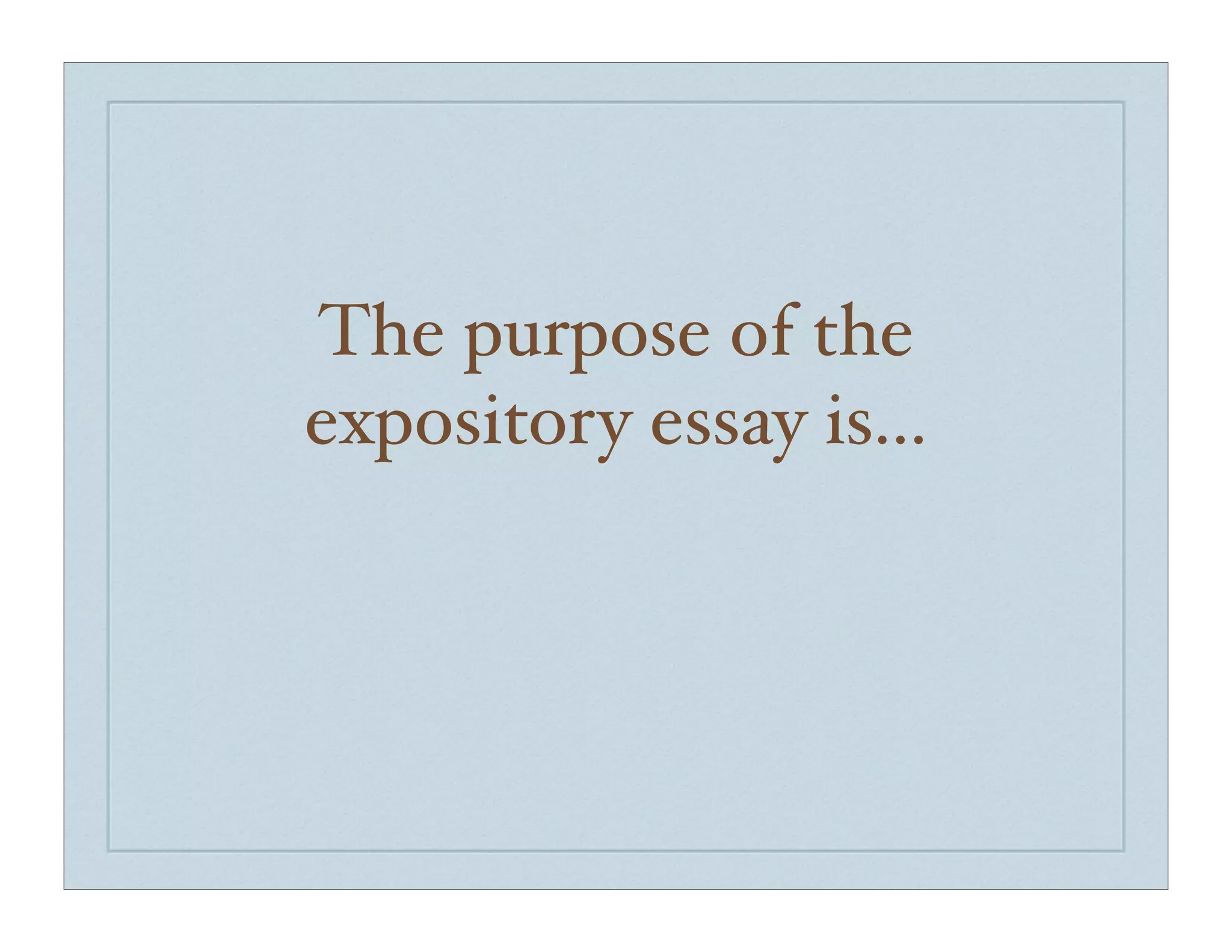 Expository Methods | PPT