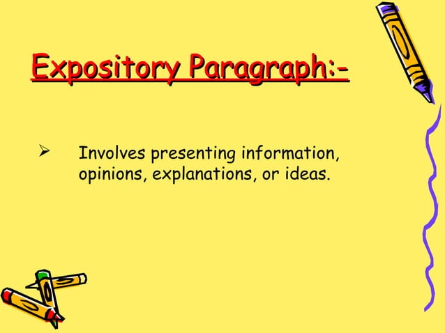 Expository paragraph | PPT